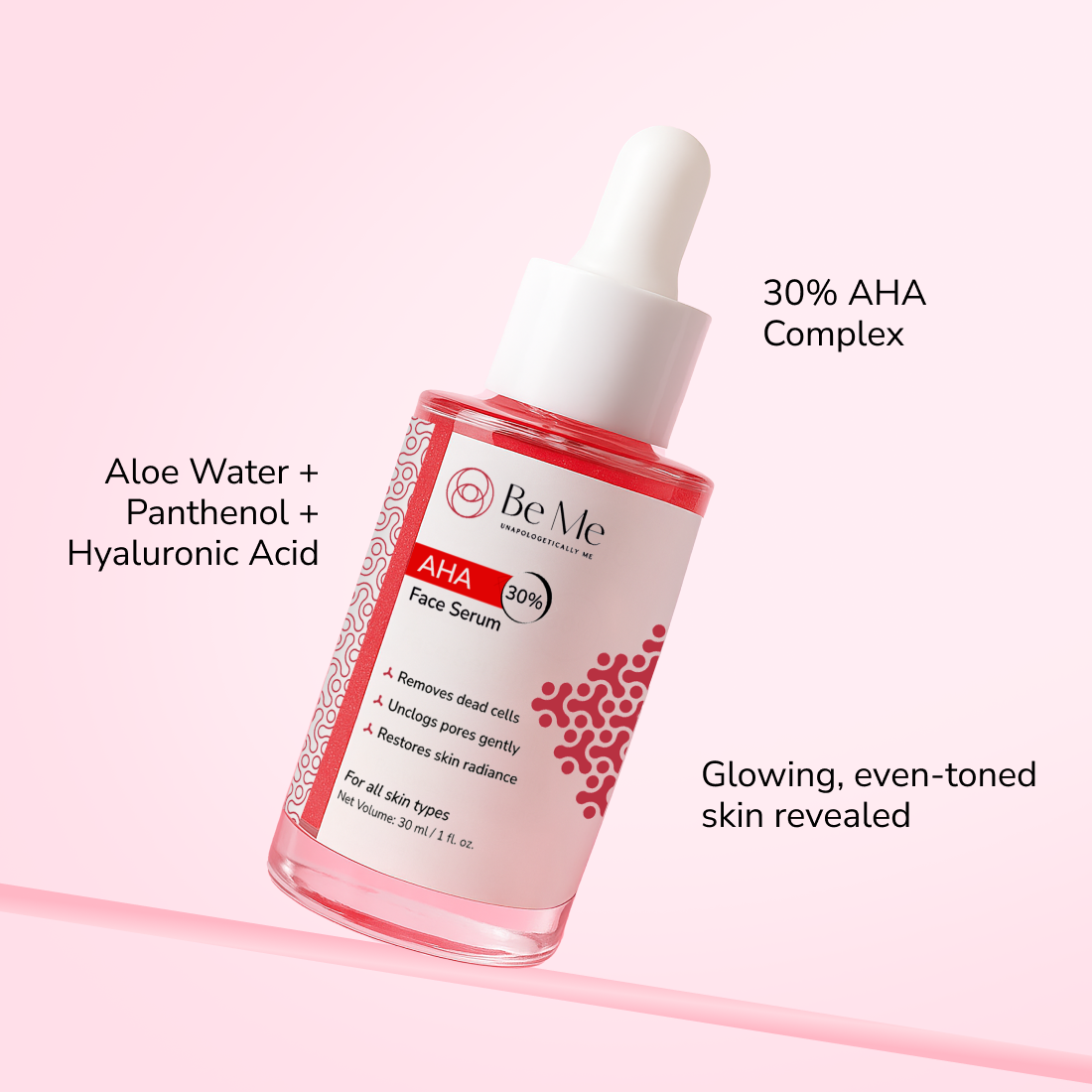 AHA Face Serum – Be Me