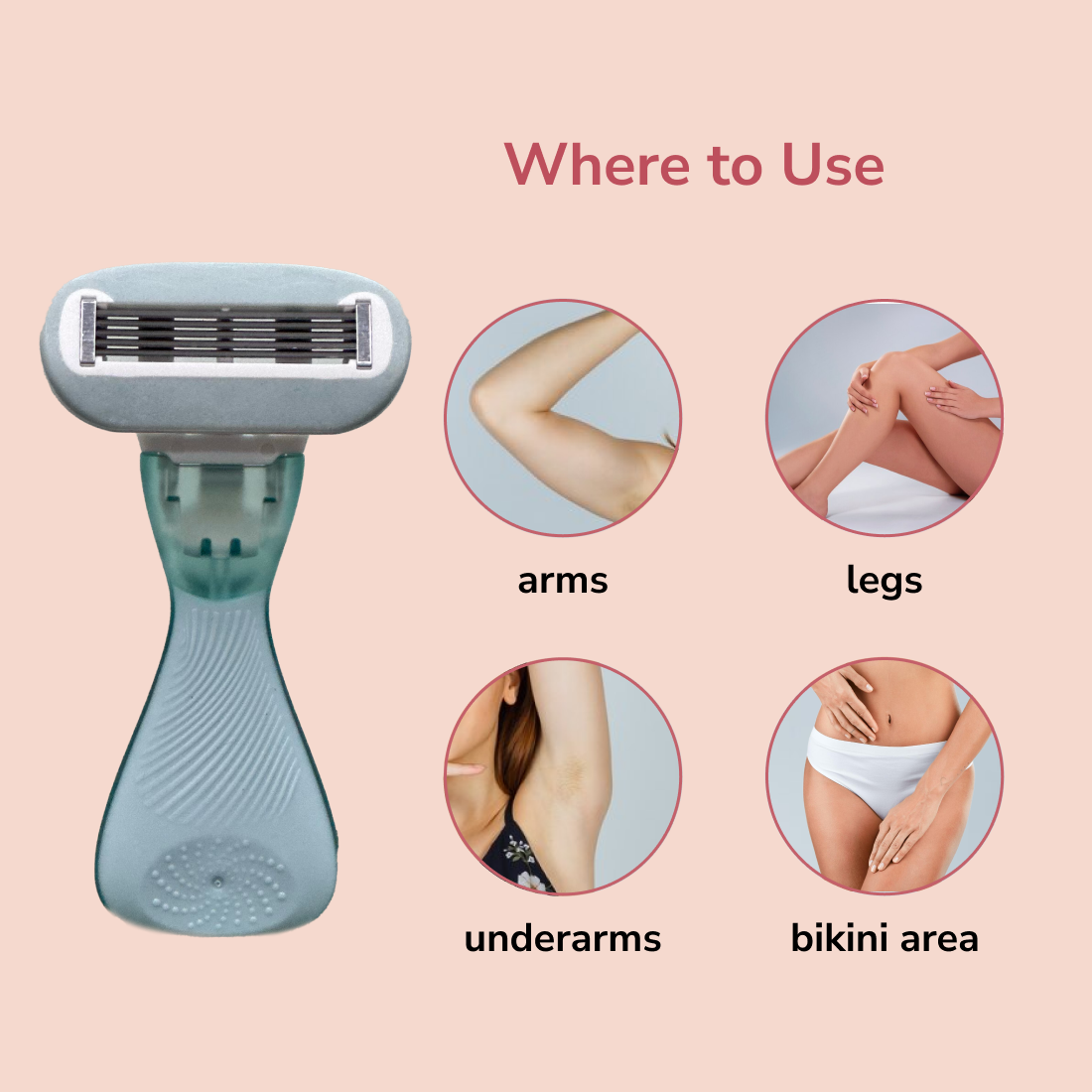 Female Body Razor Mini – Be Me
