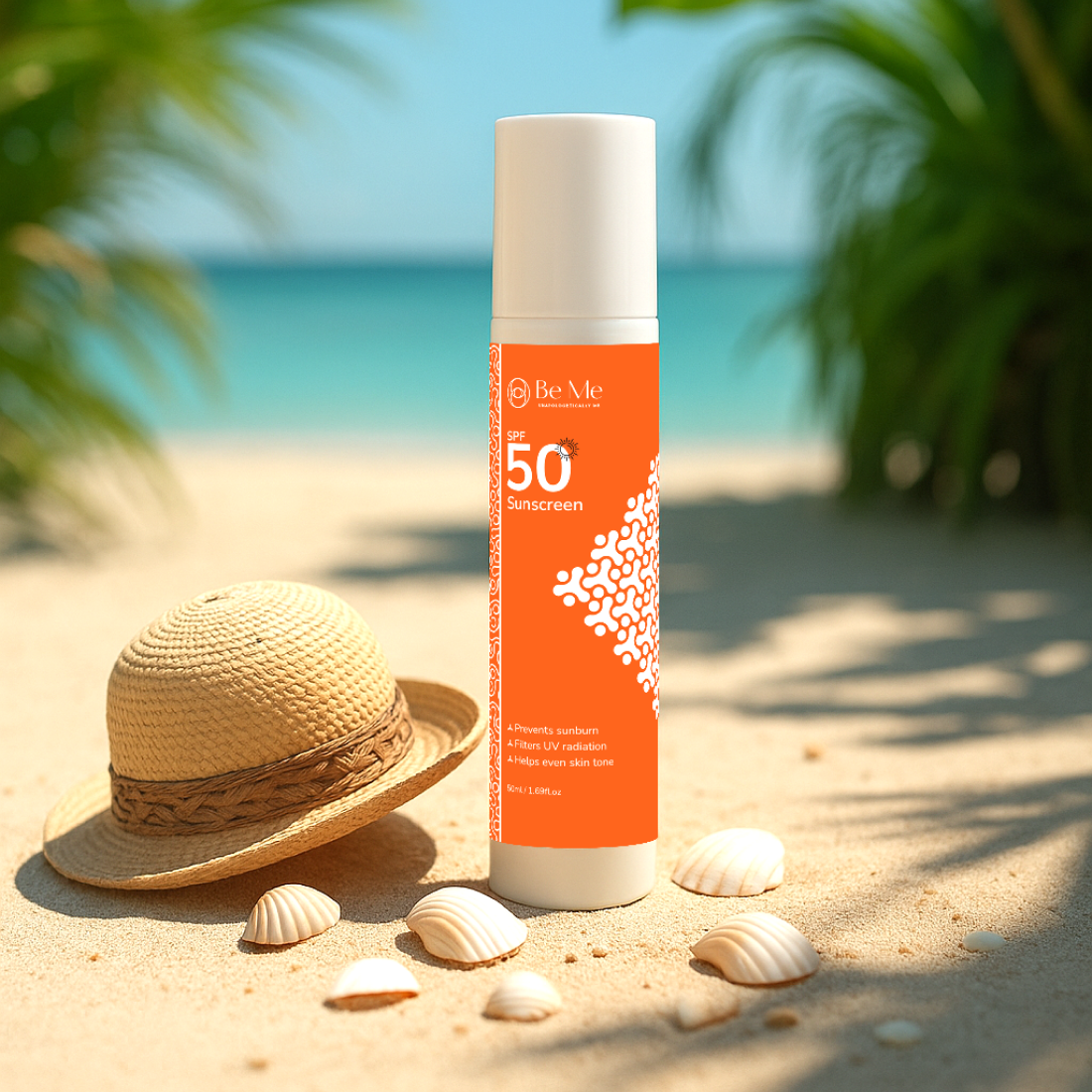 SPF 50 Sunscreen – Be Me